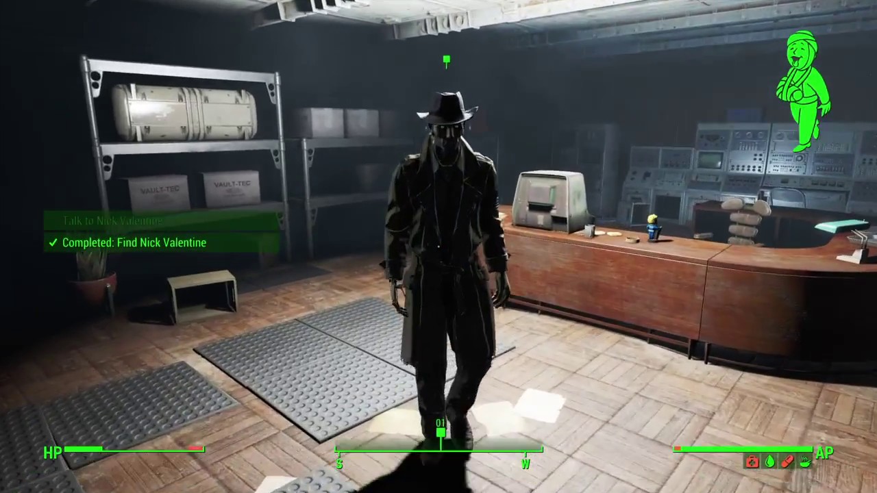 Fallout 4 PS4 Park Street Station + Vault 114 Part 3 (Survival ...