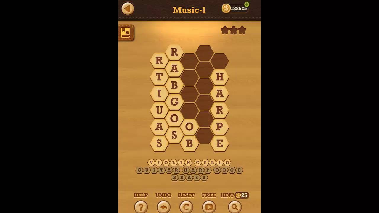 Words Crush Hidden Themes Music Pack 5x6 Level 1 Walkthrough - YouTube