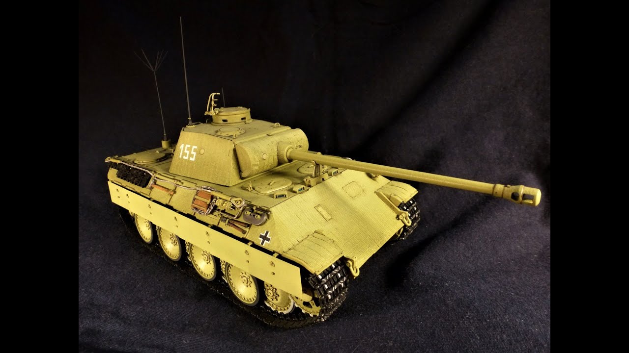 Panther D Meng Build review TS-038 1/35 - YouTube