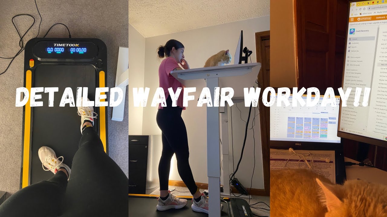 Vlog - VERY Detailed Work Day!! What I REALLY do Working for Wayfair ...