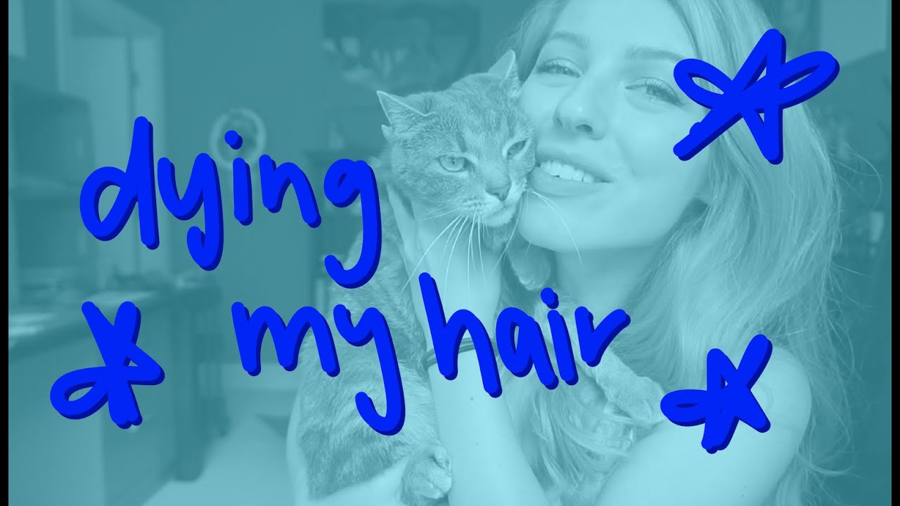 dying my hair | Marris Gulledge - YouTube