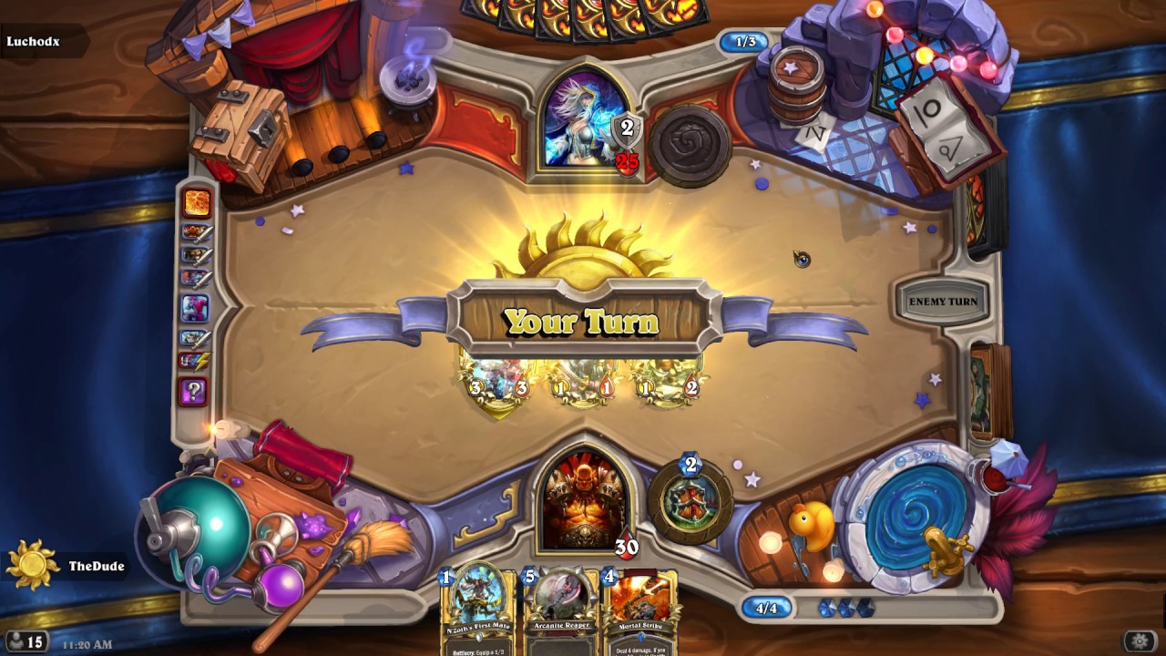 Hearthstone All Golden Pirate Warrior Deck - YouTube