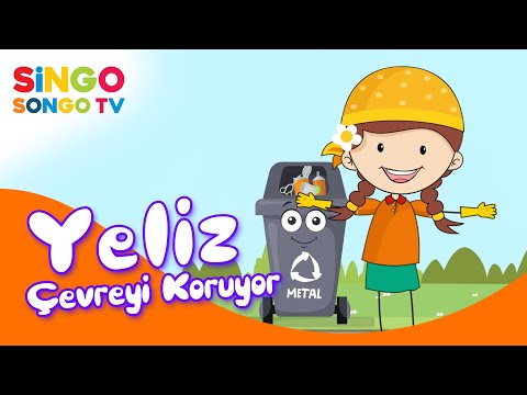 YELİZ Çevreyi Koruyor ♻️ – SingoSongo TV I İsme Özel Çocuk Şarkıları 🎵