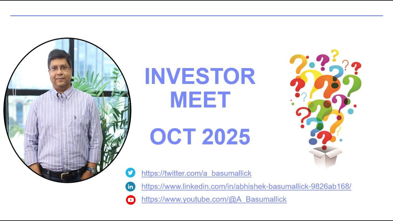 Investor Meetup - October 2025 - YouTube
