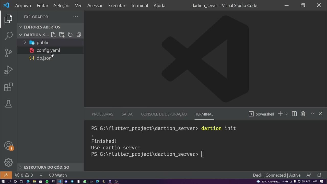 Treinando consumo de API no Flutter com o Dartion Server - YouTube