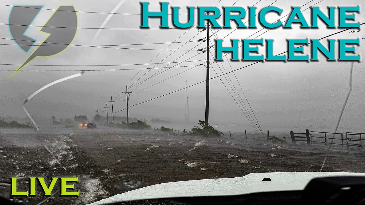 Major Hurricane Helene Florida Coast · Live Storm Coverage - YouTube