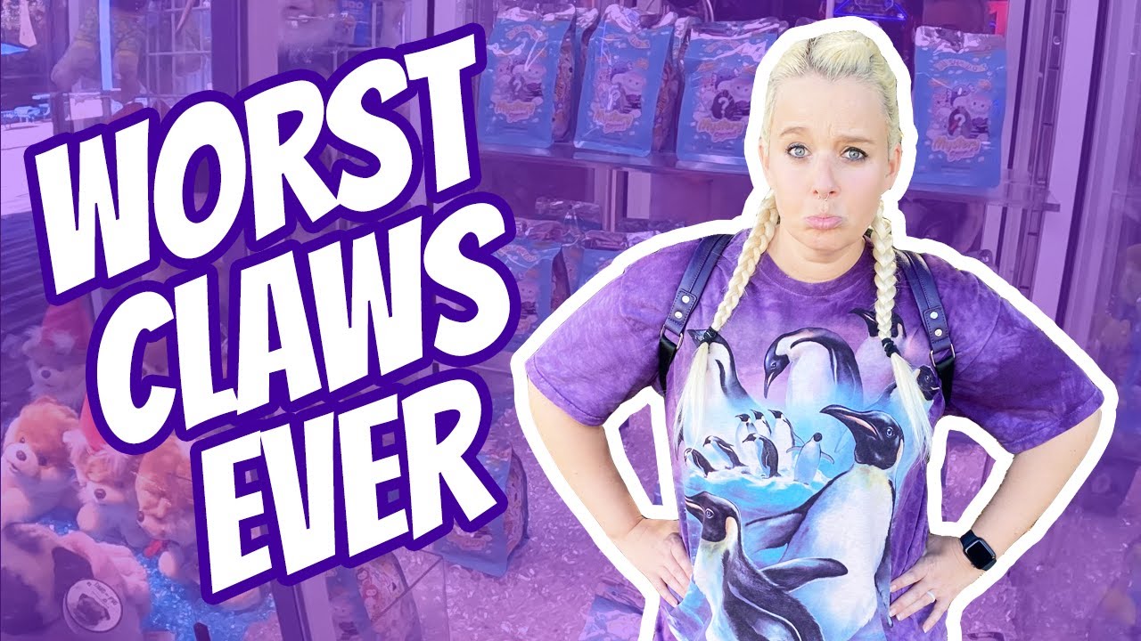 Worst Claw Machines Ever at SeaWorld San Diego - YouTube
