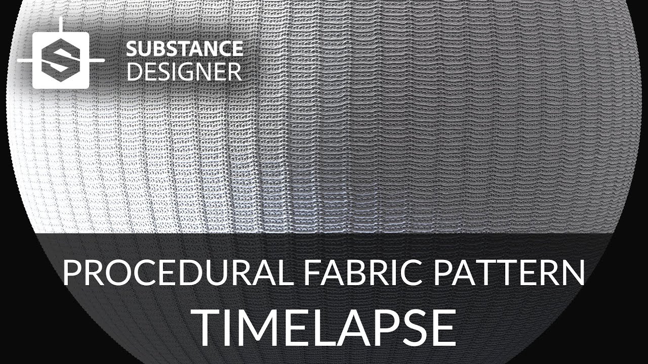 Substance Designer - Fabric Pattern - YouTube