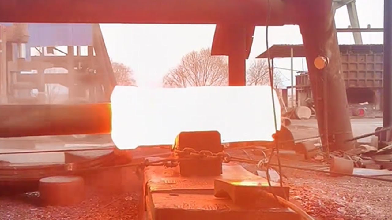 Steel forging, Examples of large forging machines - YouTube