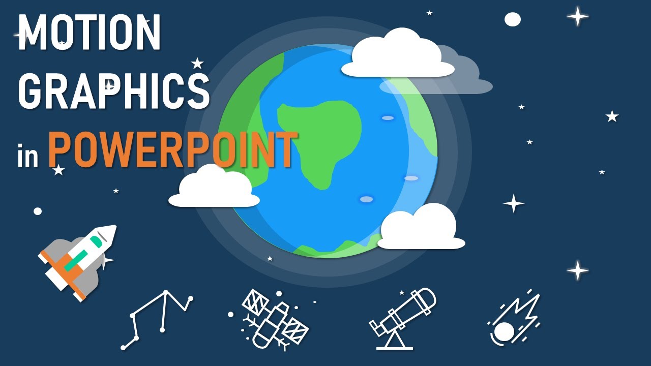 How to make Motion Graphics in Powerpoint - YouTube