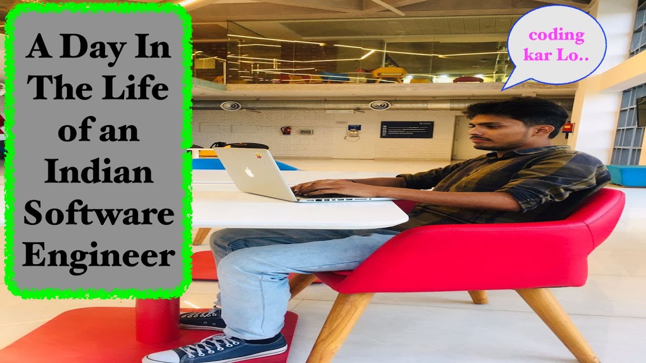A Day In The Life of an Indian Software Engineer | WFH Job | IT Job in ...