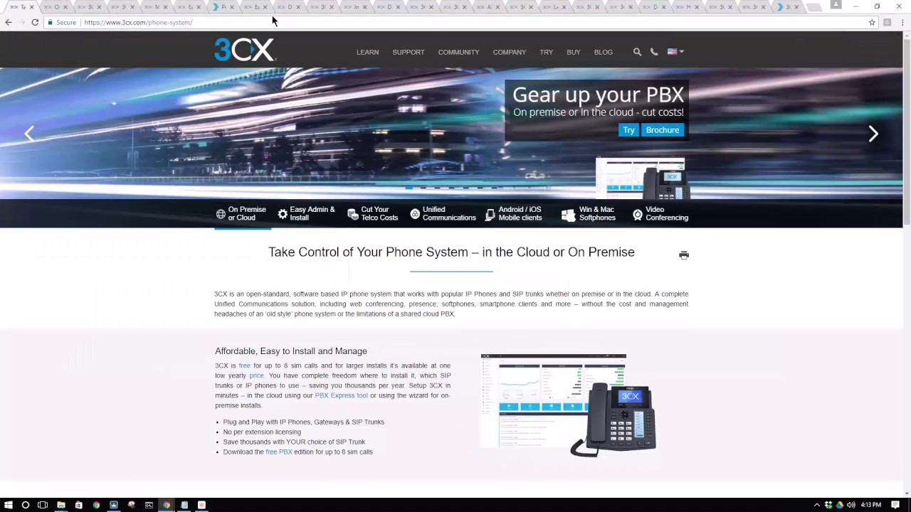 3CX V15.5 SP1 BETA - New Web Client Features - YouTube