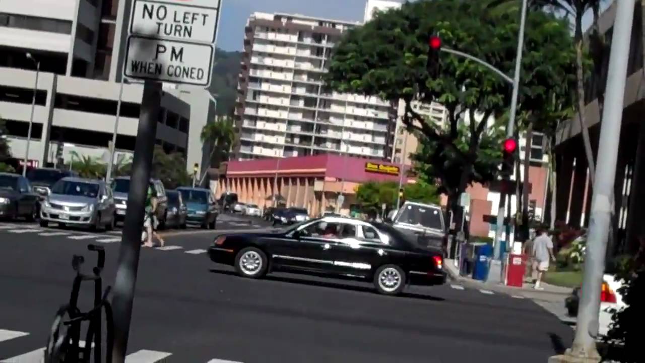 Bus Stop In Honolulu - YouTube
