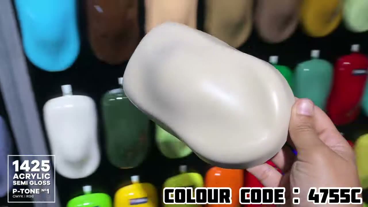 Aikka Pantone 4755C Colour for car Spray Painting - 4755C - YouTube