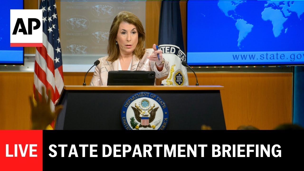 LIVE: U.S. State Department press briefing - YouTube