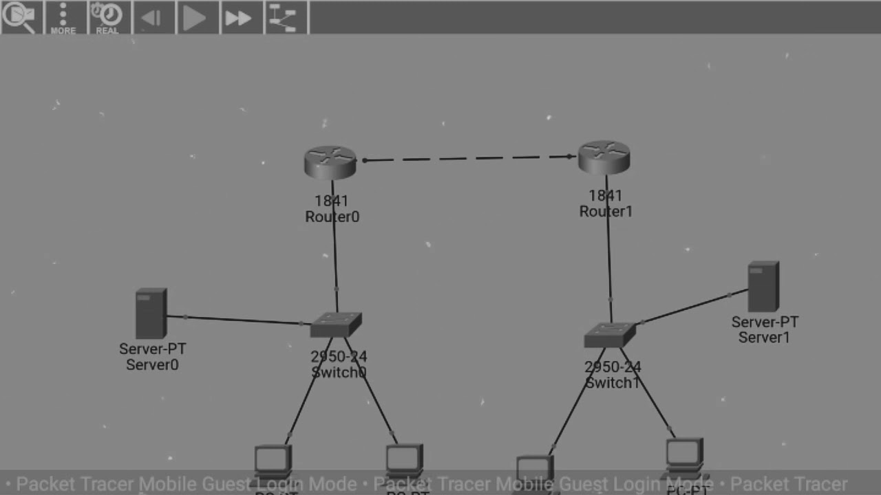 Cisco Packet Tracer Mobile; Konfigurasi BGP - YouTube