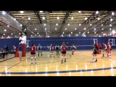 Jaquline Mueller #7 setter/outside Gjrs 13elite - YouTube