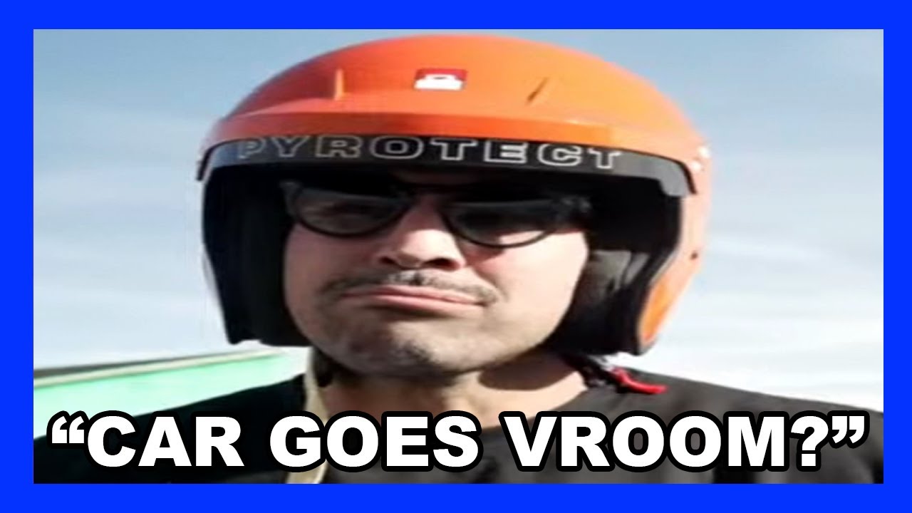 BRENDAN SCHAUB SITS IN CAR WHILE DRIVER DRIFTS - YouTube