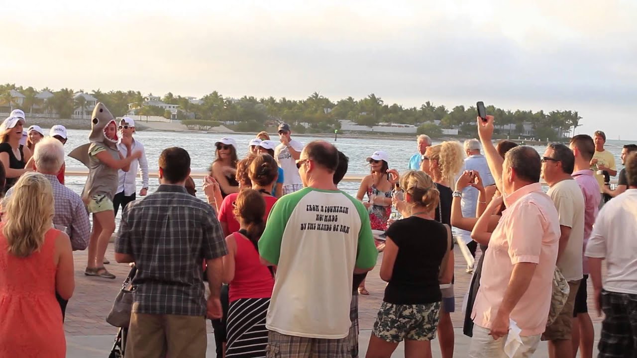 Key West Rehearsal Dinner Flash Mob - YouTube