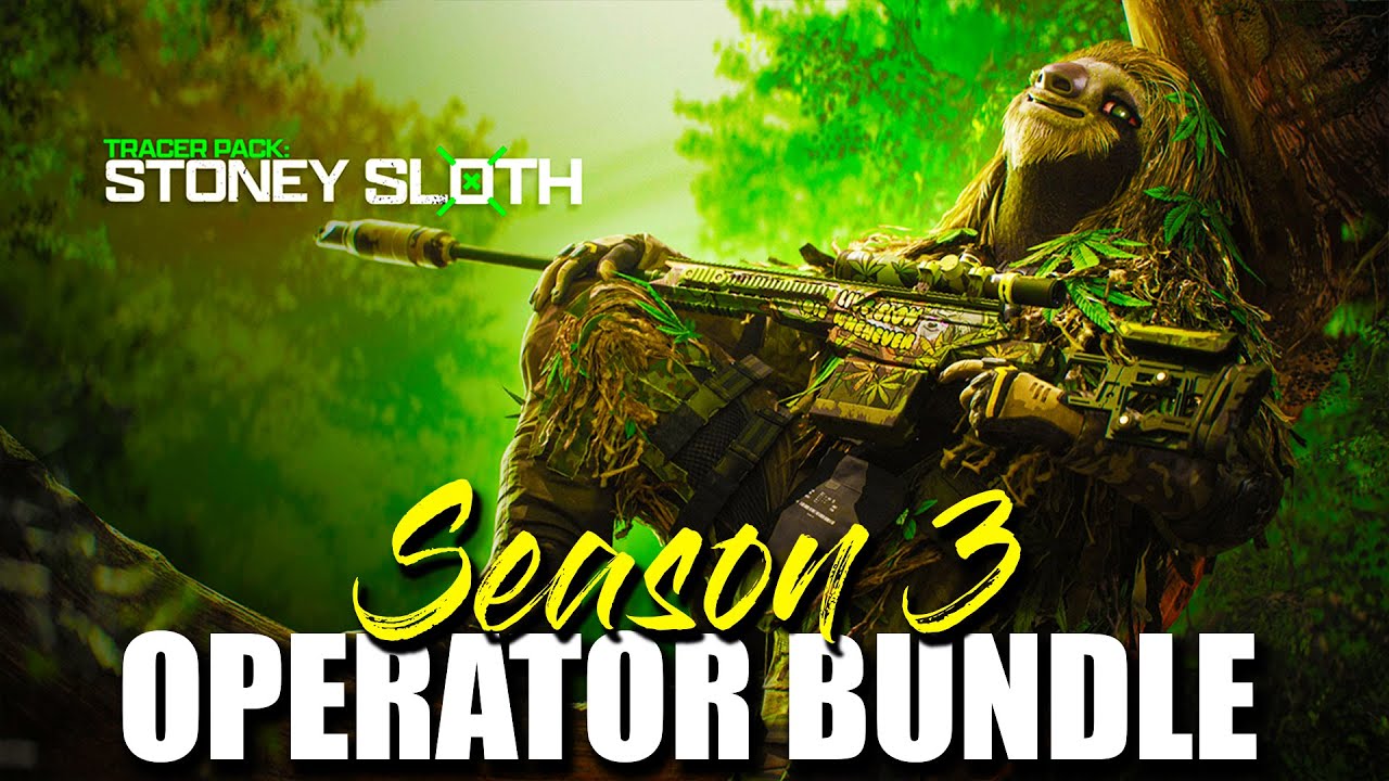 Stoney Sloth Operator Bundle: MUST SEE in MW3 Season 3! - YouTube