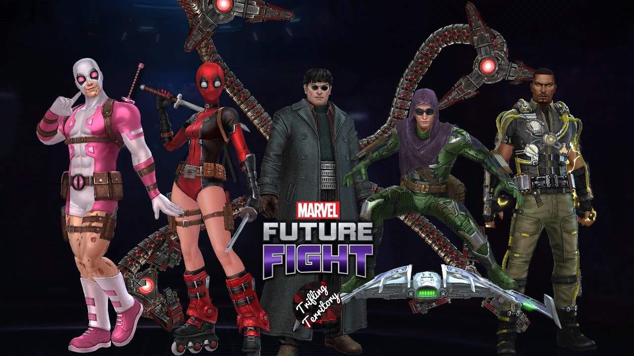 Marvel Future Fight 5 New Costumes and Skills! - YouTube