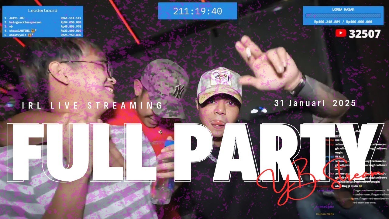 IRL Seru Seruan Party Reza Arap, Papipul, Crew, Cewe Cewe Di Night Club ...