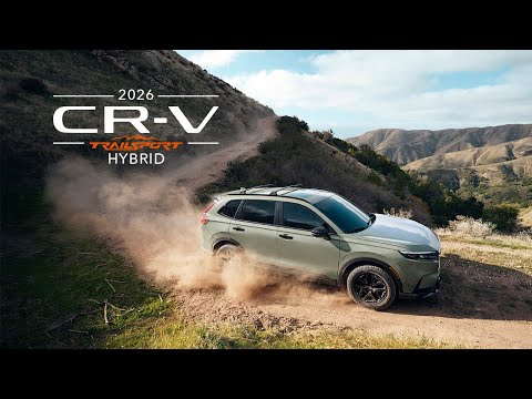 A Honda First is Revealed: 2026 Honda CR-V TrailSport Hybrid