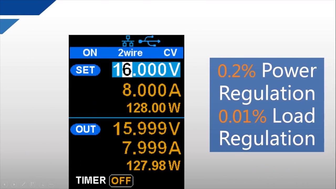 SIGLENT - SPD1000X Series Programmable DC Power Supply - YouTube