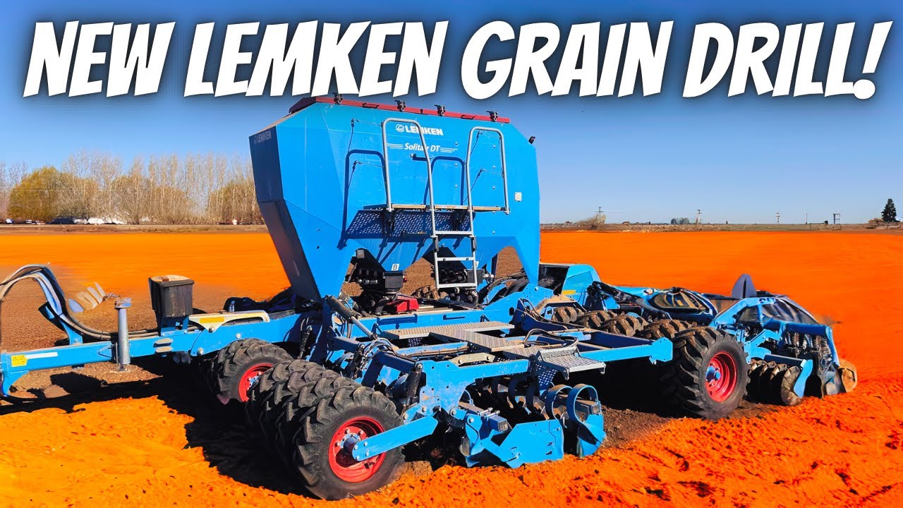 Our New Lemken Solitair DT grain drill! - YouTube