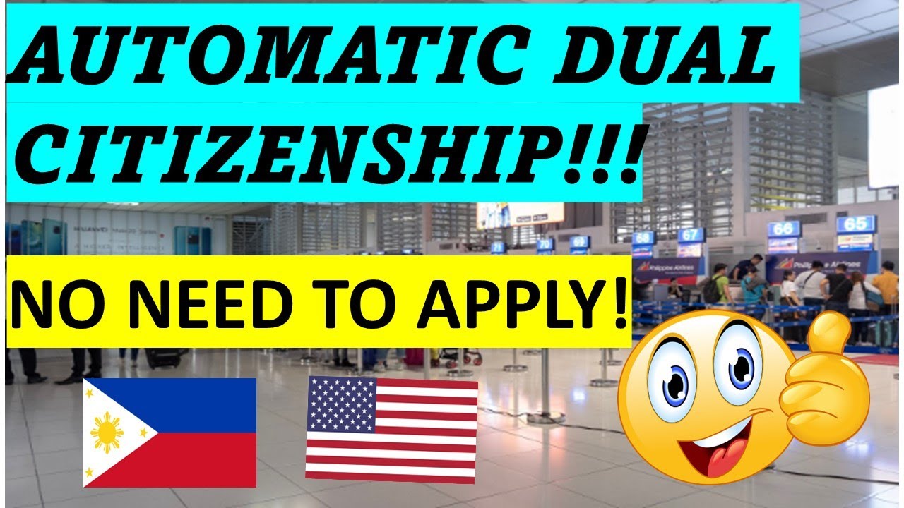 CLAIM YOUR AUTOMATIC DUAL CITIZENSHIP! NO NEED TO APPLY! - YouTube