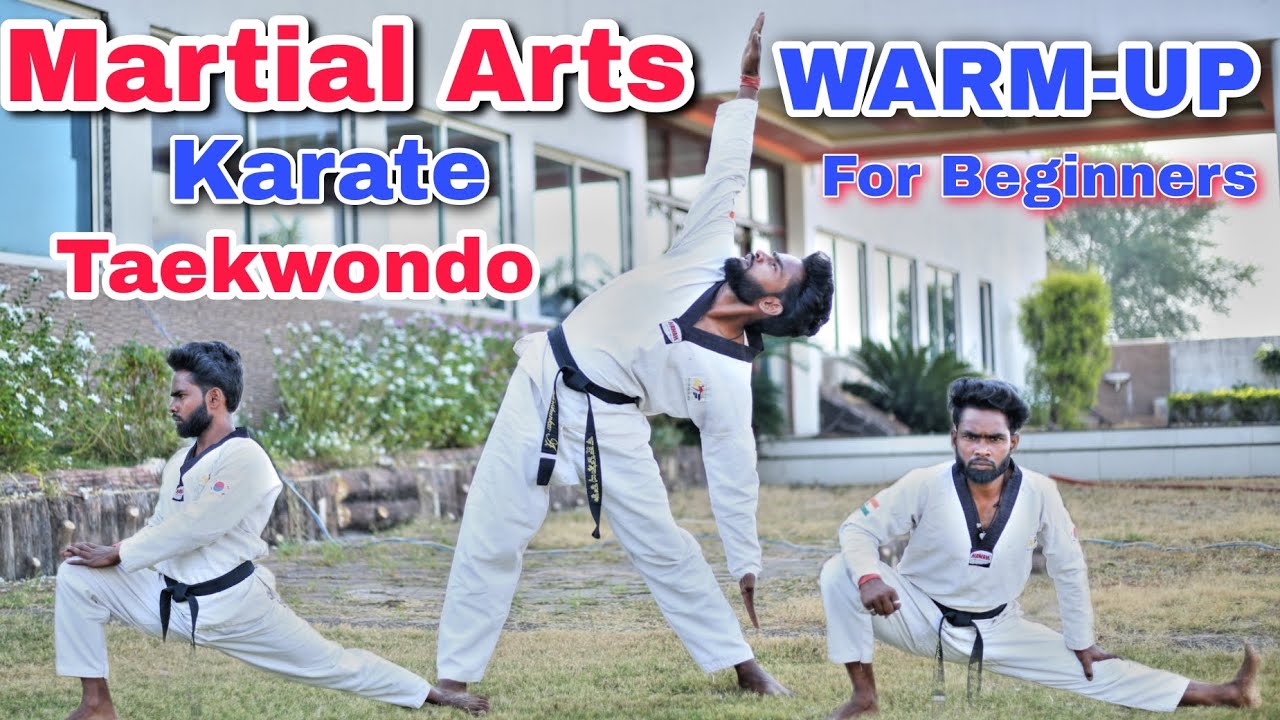 🥋karate full warm-up कराते की ट्रेनिंग से पहले जरूर करें | Martial Arts Warm-up For Beginners 🔥 ...