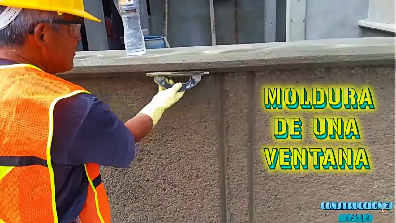 Ep 2 | Proceso final | Para una Moldura de una ventana | CONSTRUCCIONES ...