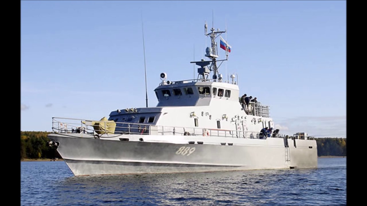 ПРОТИВОДИВЕРСИОННЫЙ КАТЕР ПРОЕКТ 21980 ГРАЧОНОК ANTI SABOTAGE BOAT ...