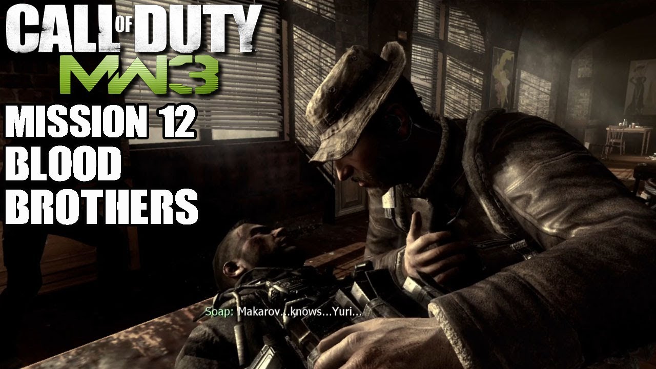 Call of Duty Modern Warfare 3 - Mission 12: Blood Brothers - Full ...
