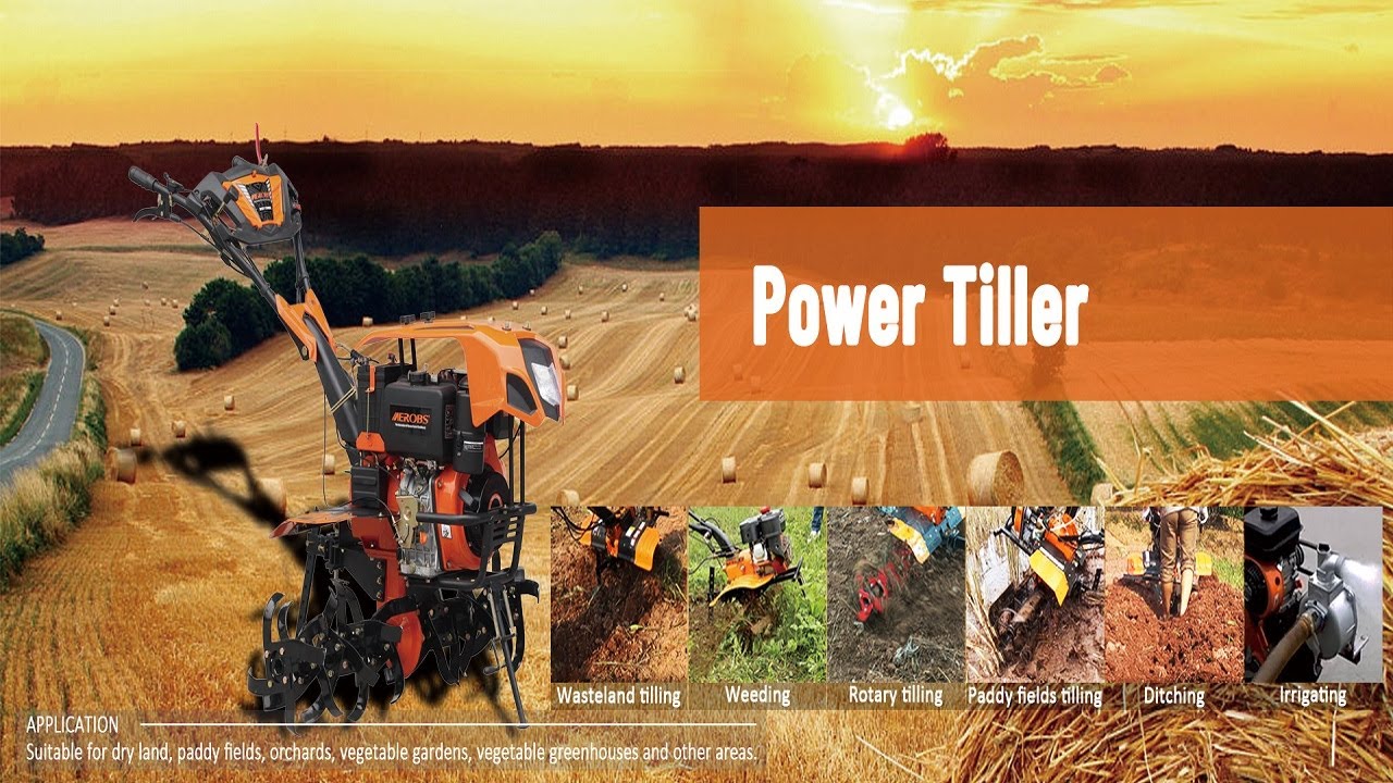 weeding wheel weeding video one (weeding machine goes forward) - YouTube