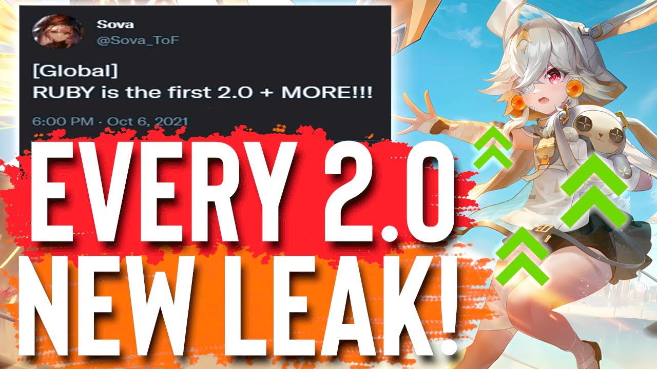 New 2.0 LEAKS! RUBY Changes, New SSR!, Skins and MORE! | TOWER OF ...