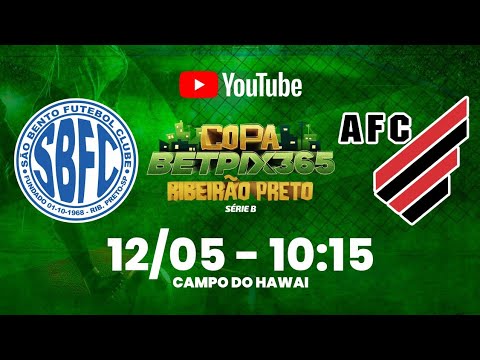 SÃO BENTO FC x ATLÉTICO JOÃO ROSSI FC - RODADA 3 - COPA BETPIX365 2024 ...