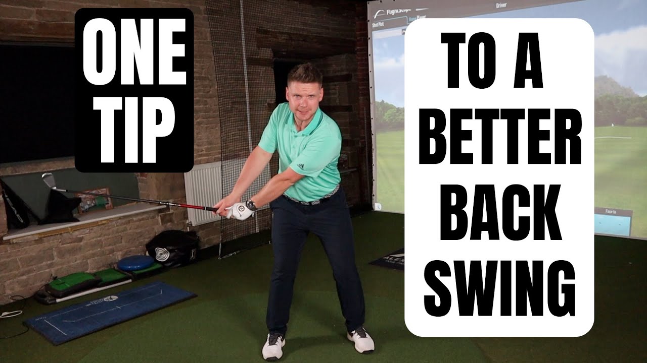 One Tip To A Better Back Swing And Better Golf - YouTube