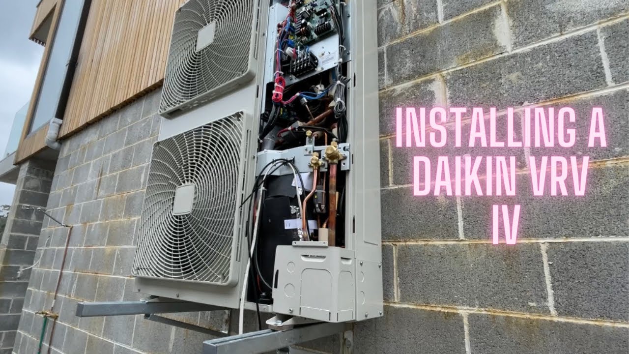 Daikin VRV IV || Residential Air Conditioning Install - YouTube