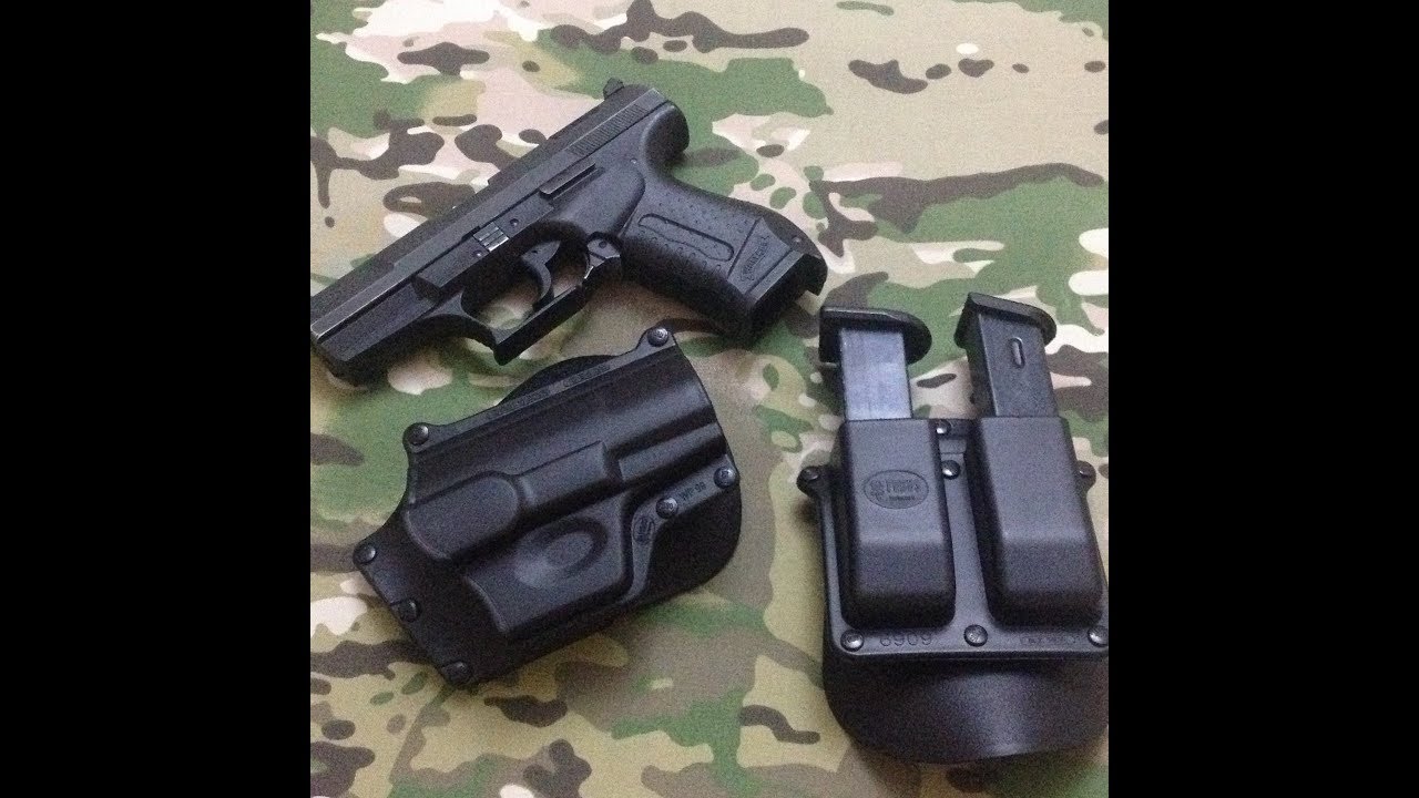 Пластиковая кобура WP99 и паучер на 2 магазина для Walther P99, Baredda ...