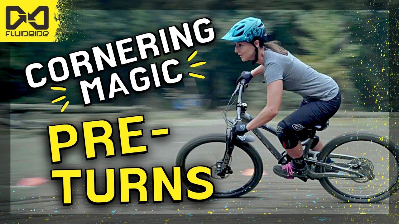 Pre-Turns / Counter-Directional Steering || MTB Cornering: Practice ...