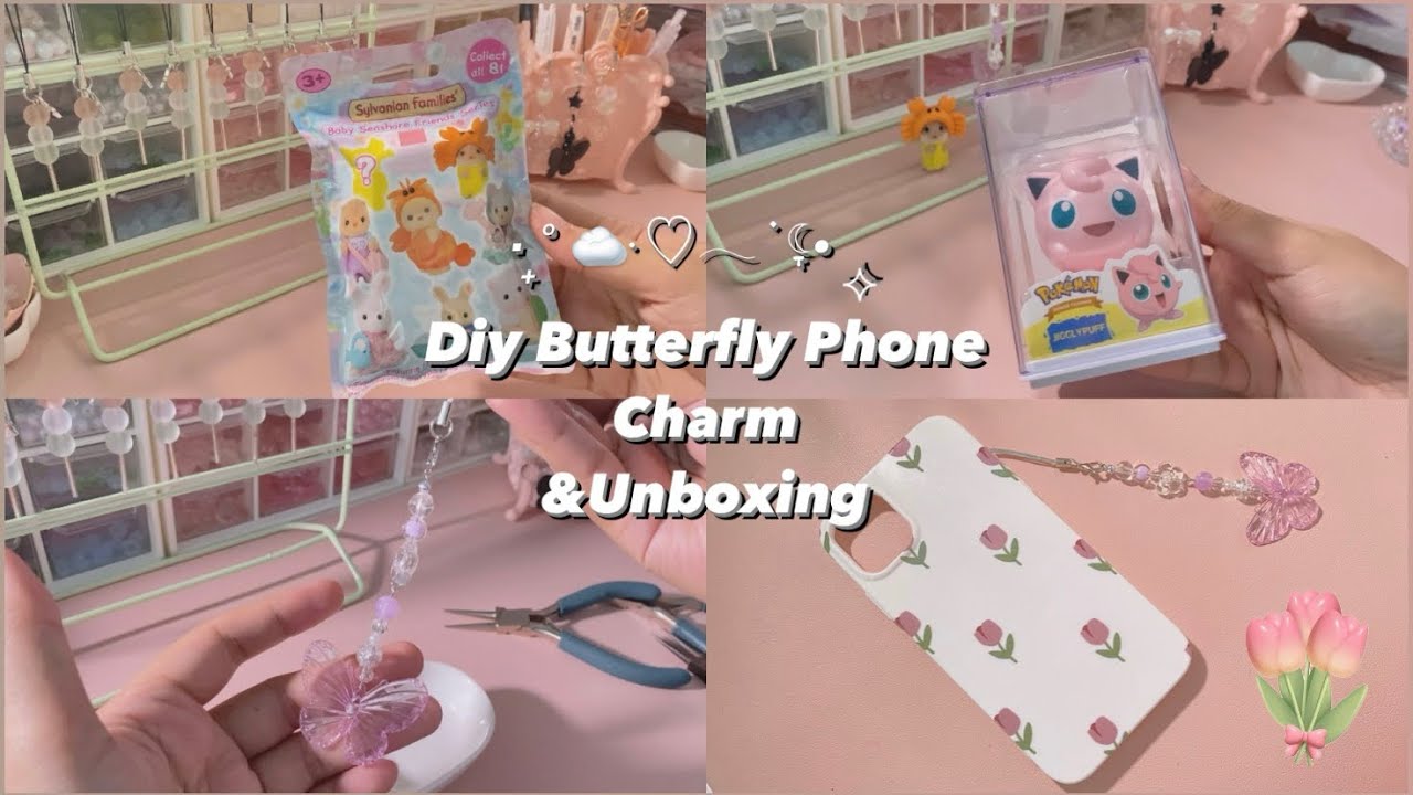 How i make Butterfly Charm/Business idea&Unboxing vid🌷 - YouTube