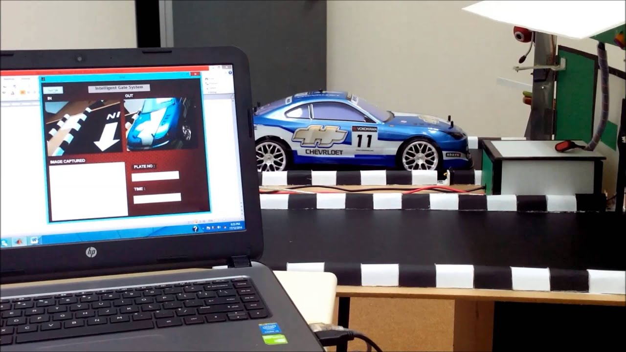 Intelligent Main Gate System using QR code - YouTube