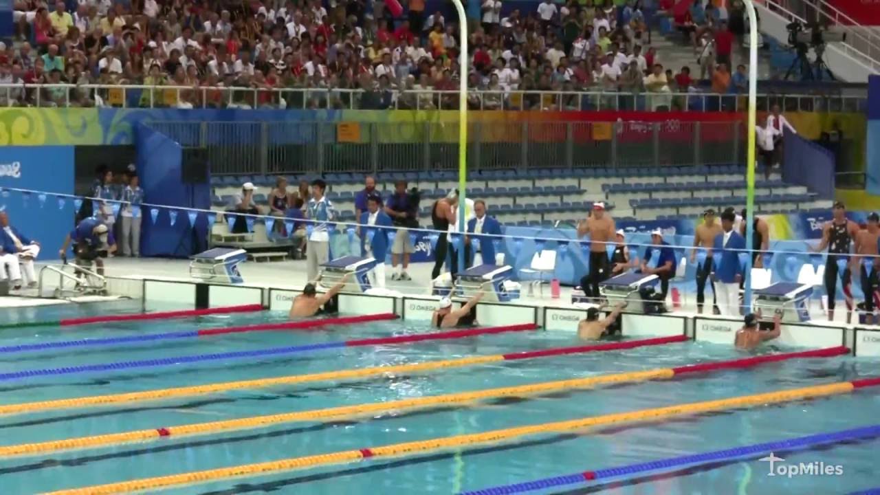 [Raw Footage] Michael Phelps Wins Record Breaking 8th Gold Medal ...