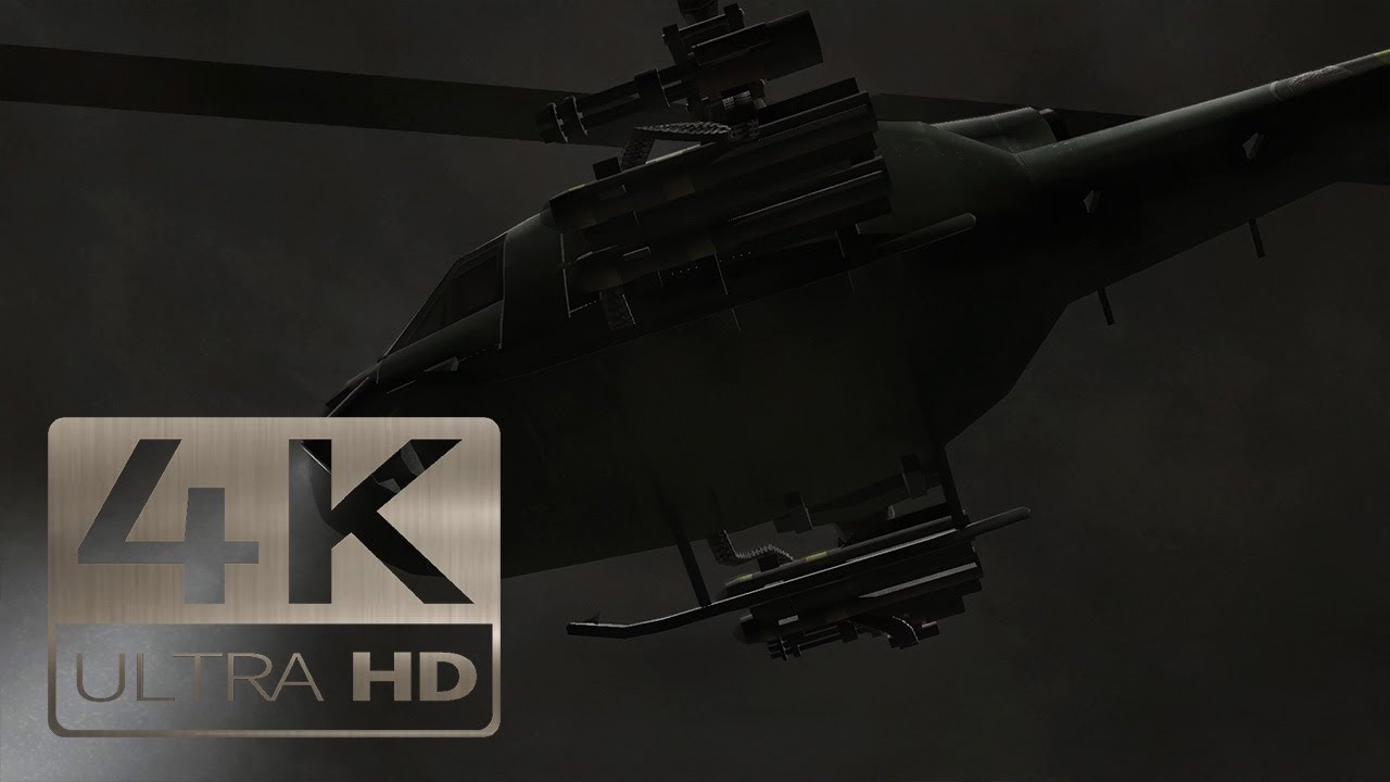 Resident Evil 4 (2005) - Attack Helicopter Arrives - YouTube