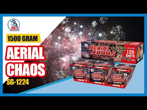 SG-1224 Aerial chaos Bad Donkey Fireworks - YouTube