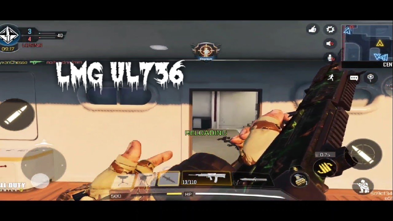 Call Of Duty Mobile LMG UL736 | Android Gameplay - YouTube