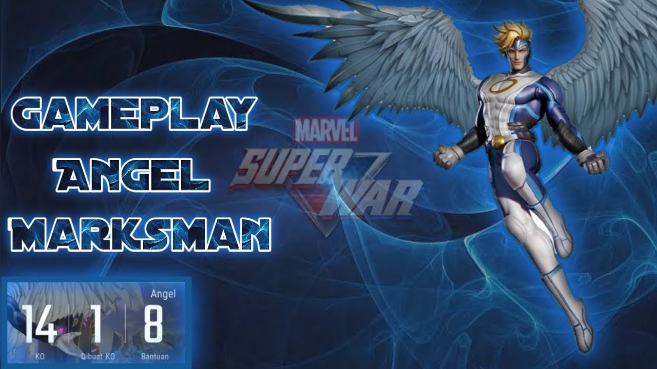 Best Build & Gameplay Angel Marksman - Marvel Super War - YouTube