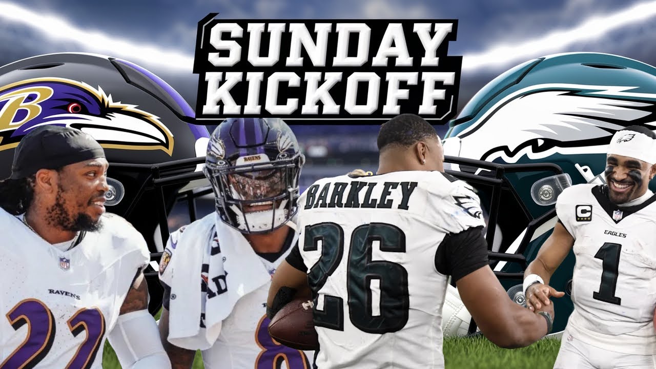 Ravens vs Eagles Pre-Game | Ryan Ripken Show - YouTube