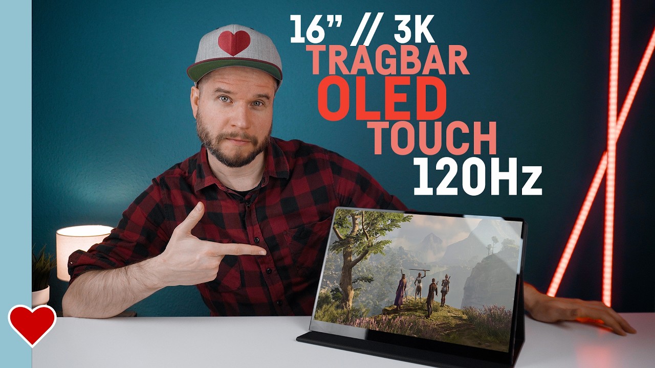 Ein FAST perfekter tragbarer Monitor - Der UPERFECT UColor O2 Touch ...